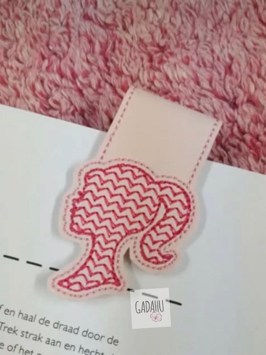 Barb Magnetic Bookmark ITH Embroidery Design 4X4/ 5x7 - Etsy