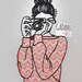 Camera Girl Machine Embroidery Design 4x4 5x7 Instant Digital - Etsy