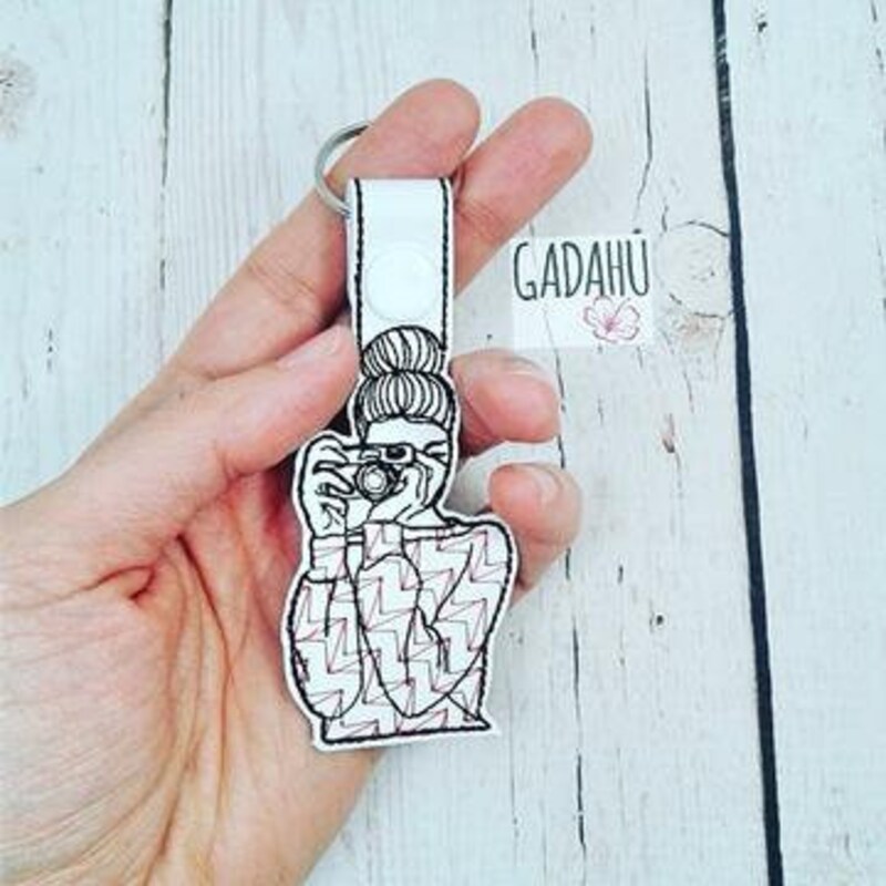 Snap Tab Embroidery File - Etsy