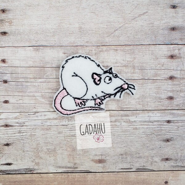 Rat Embroidery - Etsy