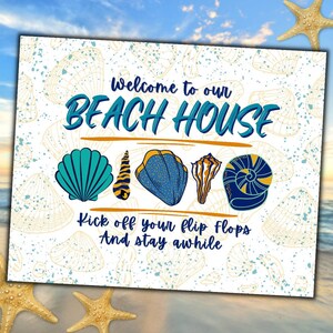 Instant Download Printable Sea Shell Decor, Hawaiian Wall Art Print ...