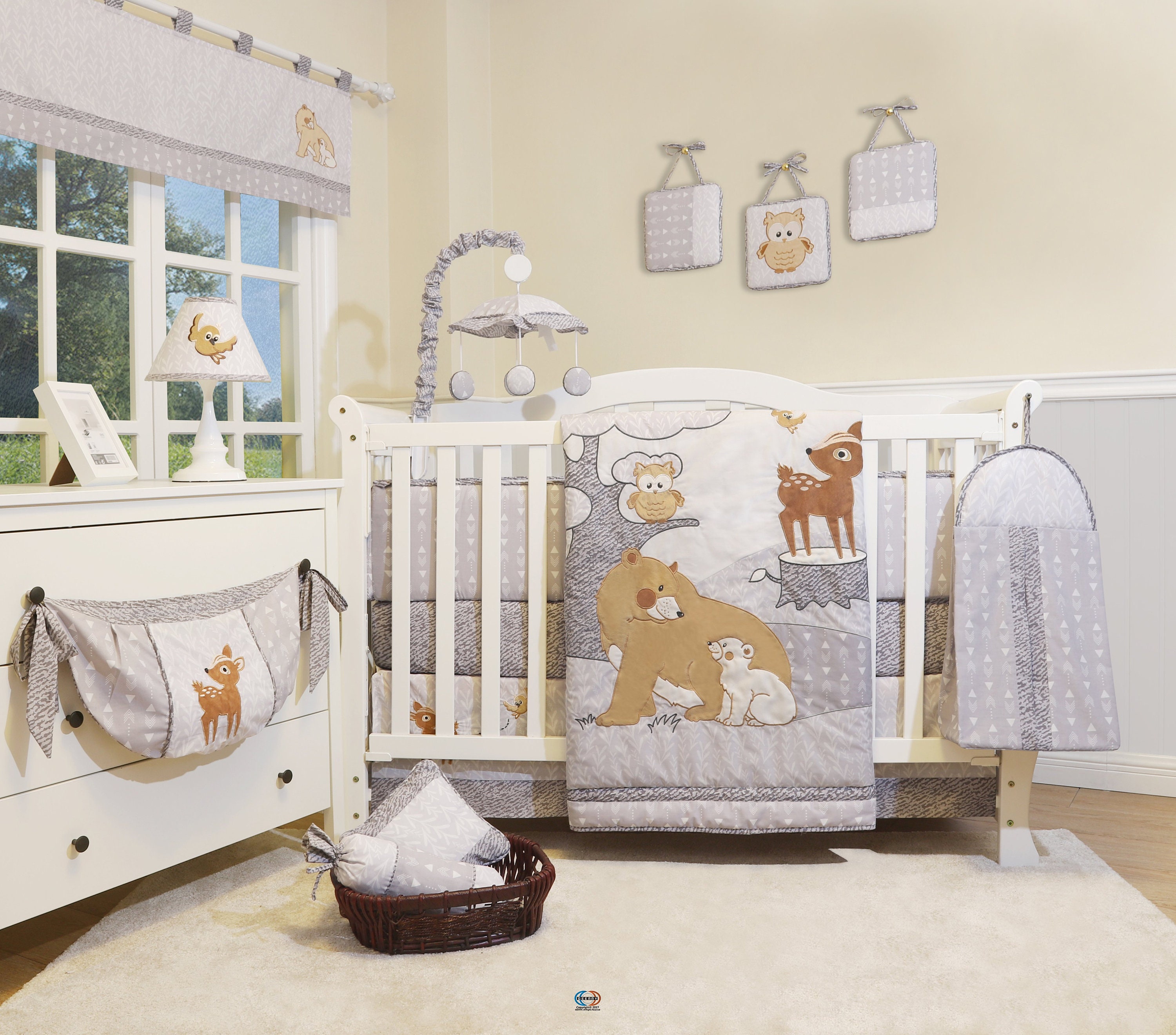 Woodland crib comforter Free shipping on posting reviews comforter