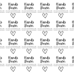 Pop-by Tag's- Hands Down - Etsy