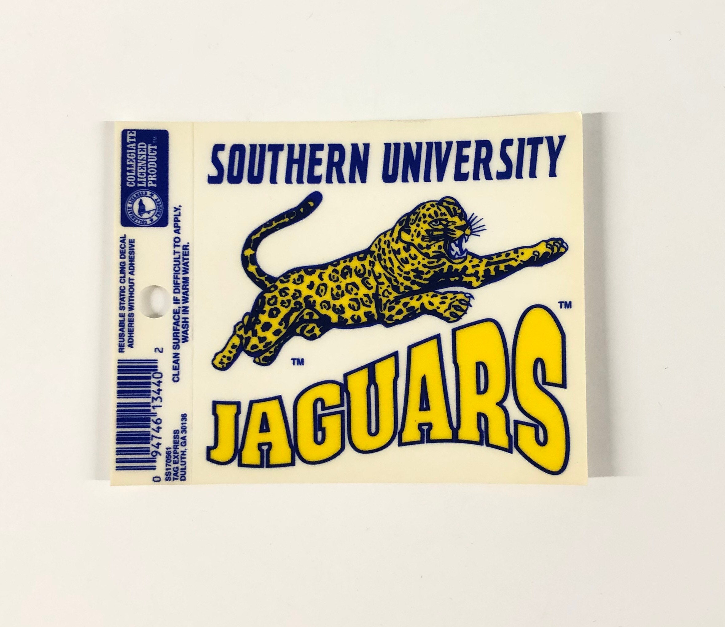 Vintage Southern University Jaguars Sticker - Etsy