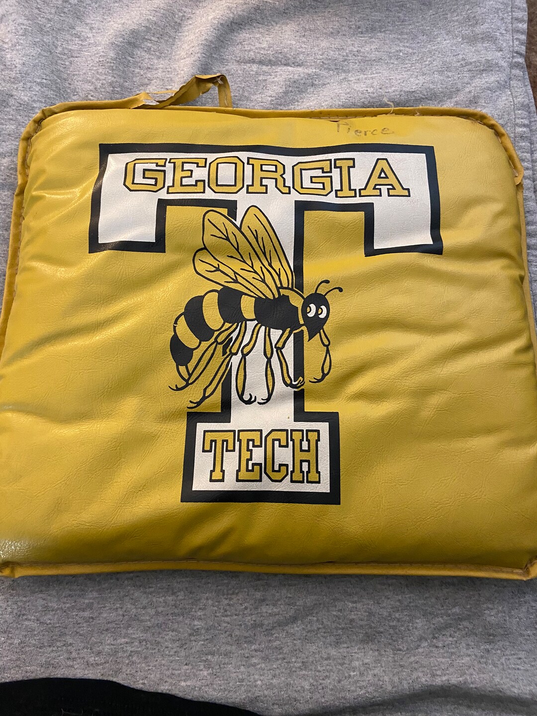 1970s Georgia Tech Stadium Cushion - Etsy