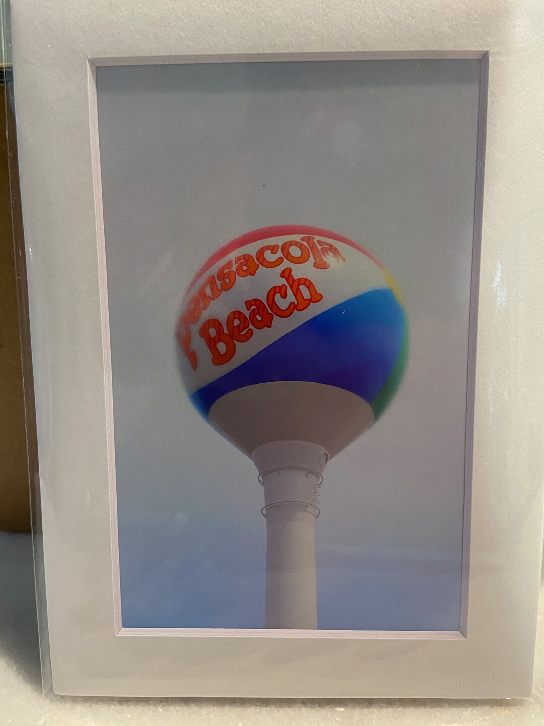 Pensacola Beach "beach Ball" Water Tower Pensacola, FL, 4x6 Photo, 5x7 ...