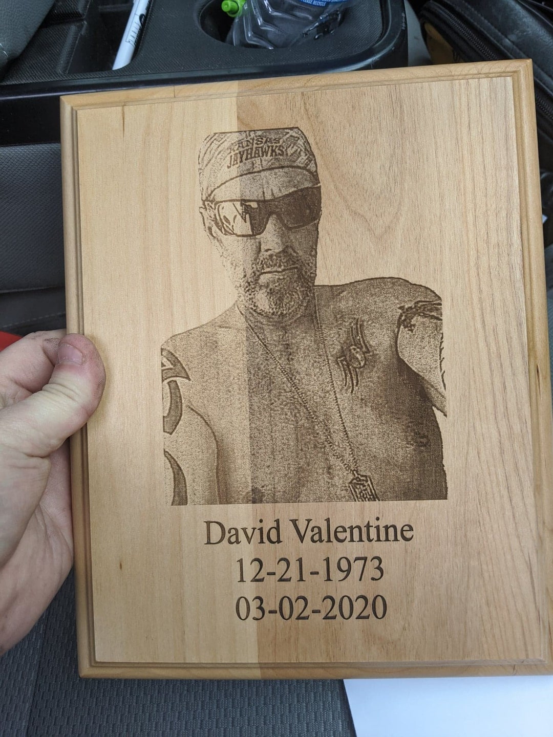 Custom Photo Wood Plaque, Photo Plaque, Engraved Wood Sign, Engraved ...