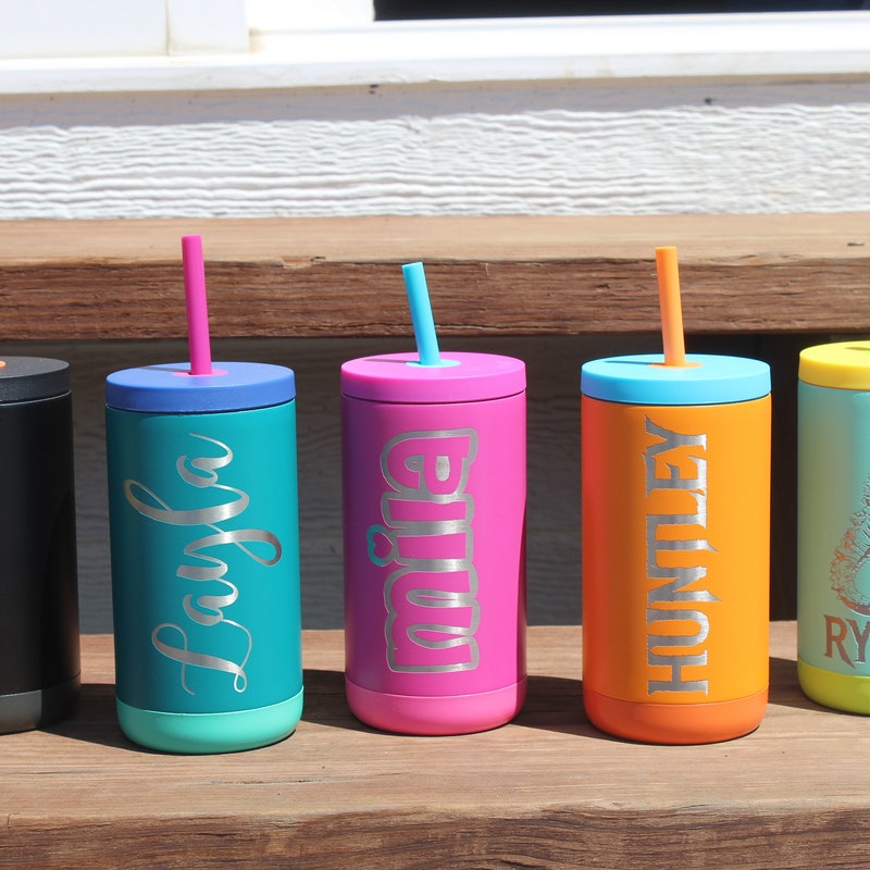 Cup With Straw - Etsy