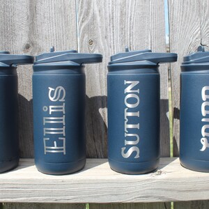 Back to School Kids Cups School Water Bottles Personalized | Etsy