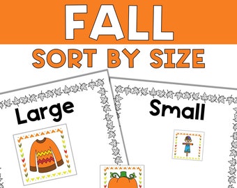 Fall Count and Clip Cards 1-20 Printable Activity Preschool - Etsy