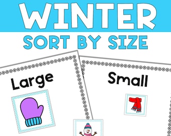 Transportation Sort by Size Activity, Size Sorting Mats, Preschool ...
