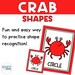 Crab 2D Shape Posters and Flash Cards | Printable Math Activity for ...