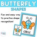 Butterfly 2D Shape Posters and Flash Cards | Printable Math Activity ...