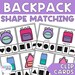 Butterfly 2D Shape Matching Clip Cards Printable Math Activity for ...