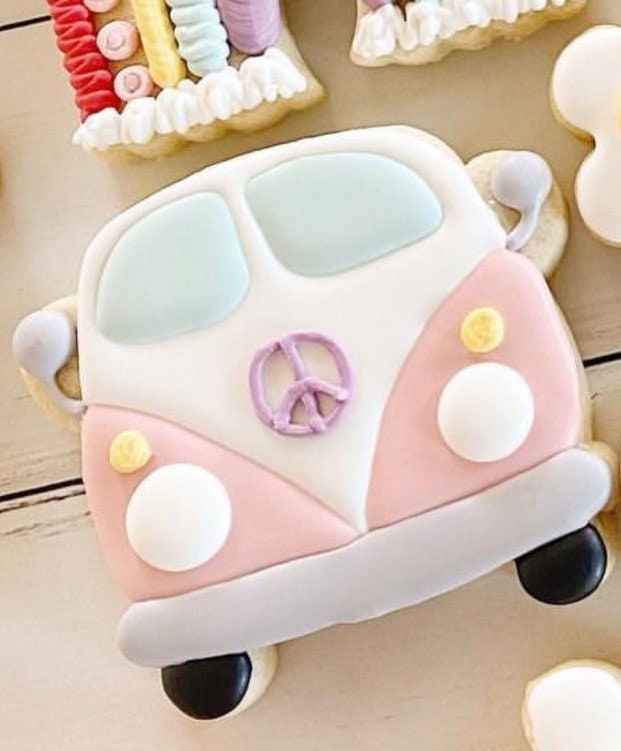 Vintage Van Front / Hippie Van Front Cookie Cutter - Etsy