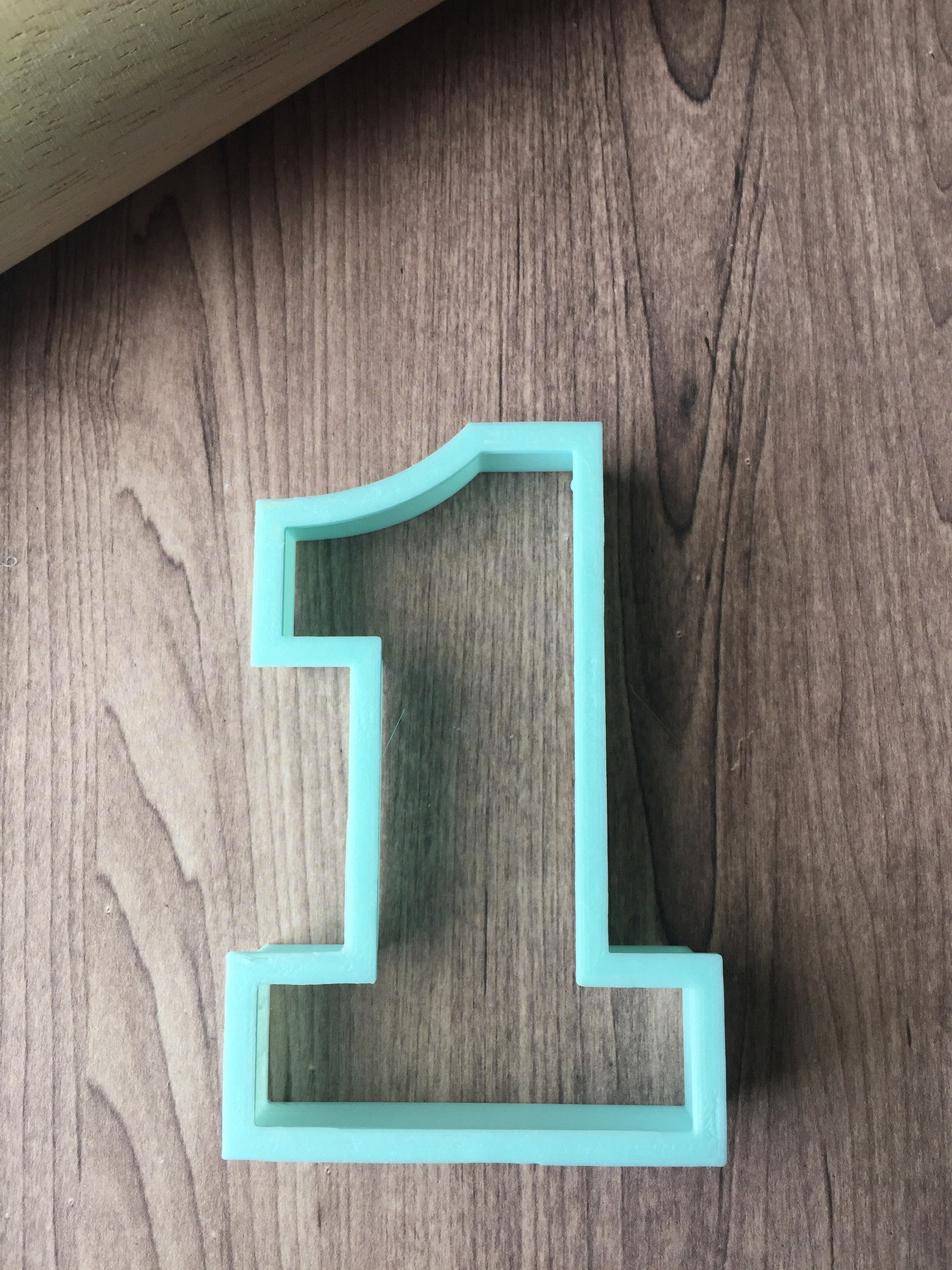Number 1 / 1 Cookie Cutter | Etsy