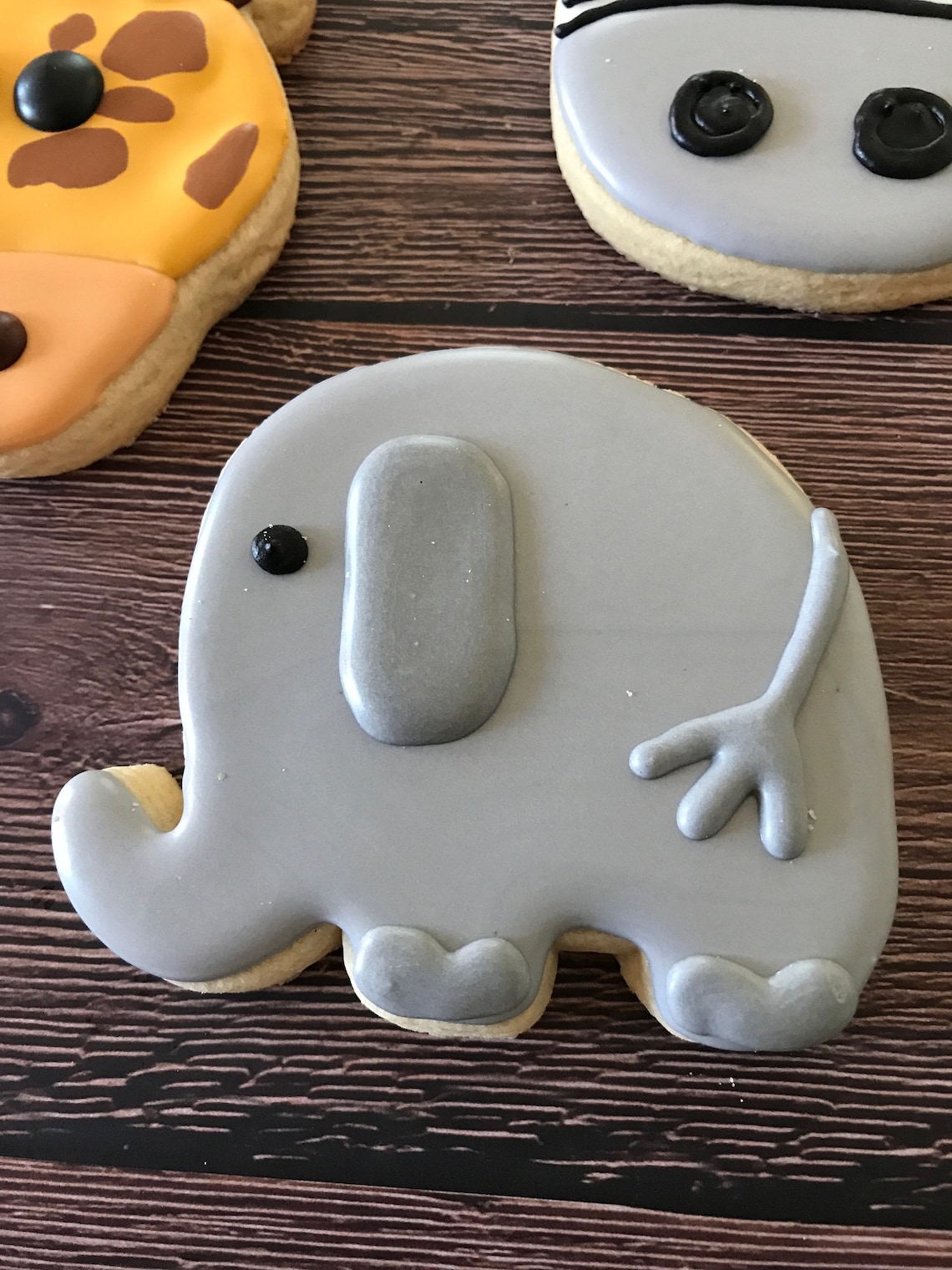 Elephant / Jungle Animal Elephant Cookie Cutter - Etsy