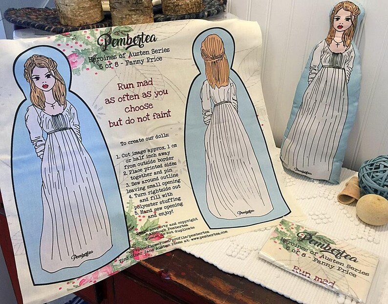 Sew It Yourself Doll - Fanny Price - Etsy