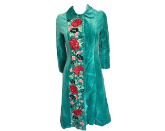 Embroidered coat | Etsy