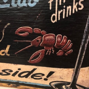 Vintage Jazz Club Wood Sign Retro Music Cajun New Orleans - Etsy