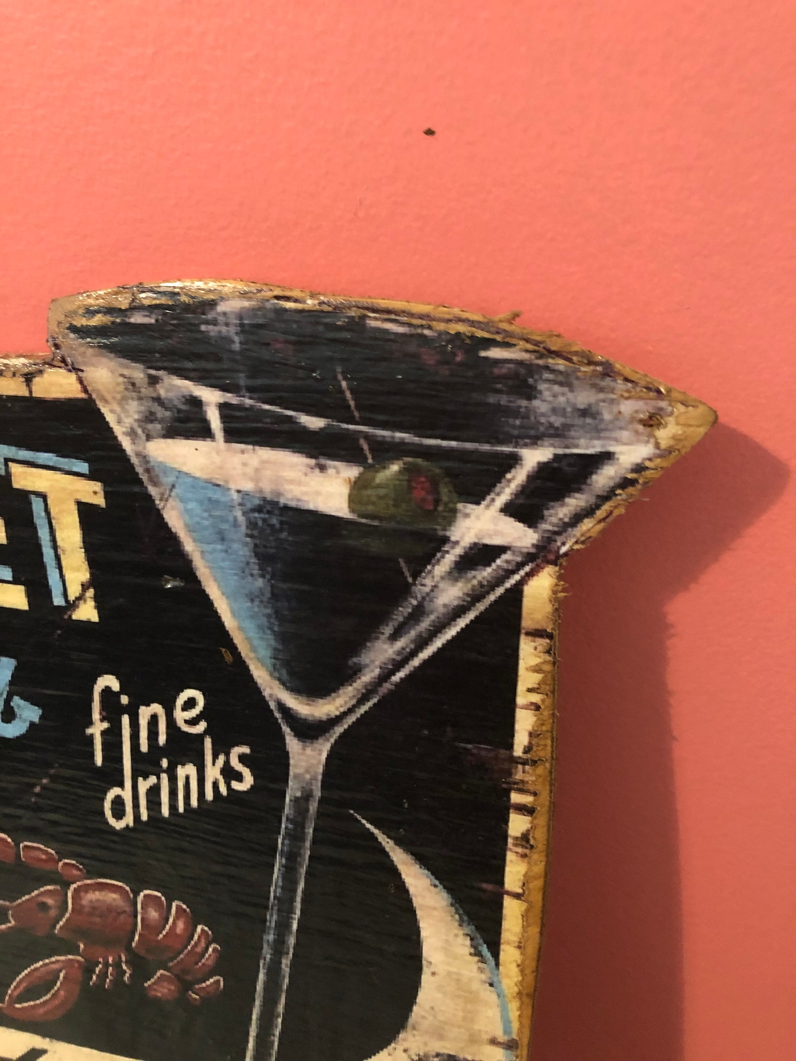 Vintage Jazz Club wood sign Retro Music Cajun New Orleans | Etsy