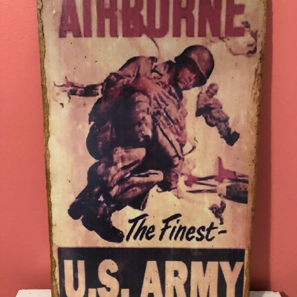 Army Airborne Sign - Etsy