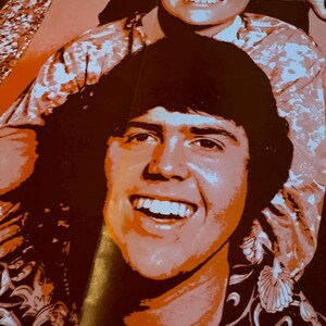 Vintage 1970’s the Osmonds Super Fan Poster - Etsy