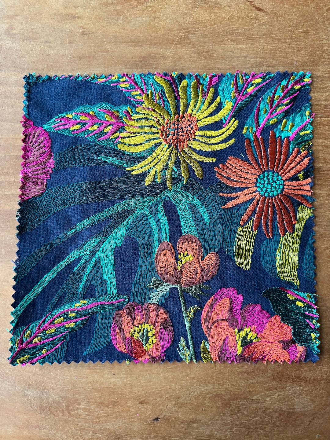 Designer Fabric Sample Bundle - Embroidery Samples Anna Elisabeth - Etsy