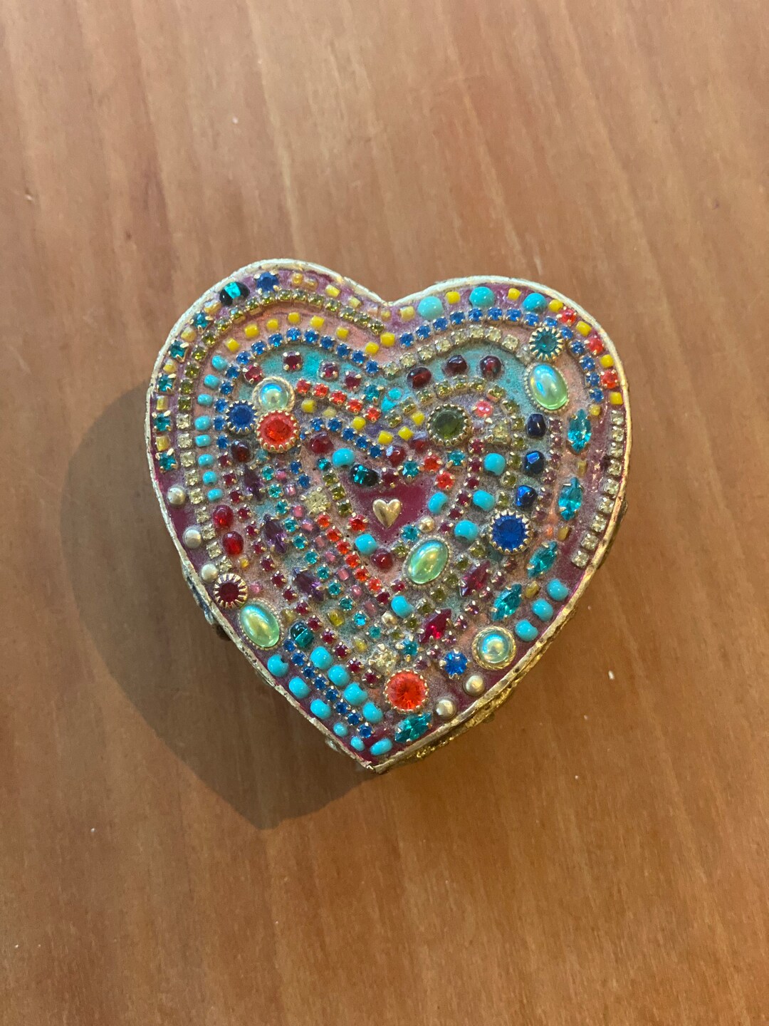 Michal Golan Jeweled Heart Box - Etsy