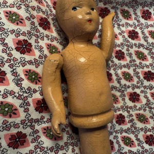 Vintage Composition Doll With Stopper Base - Etsy