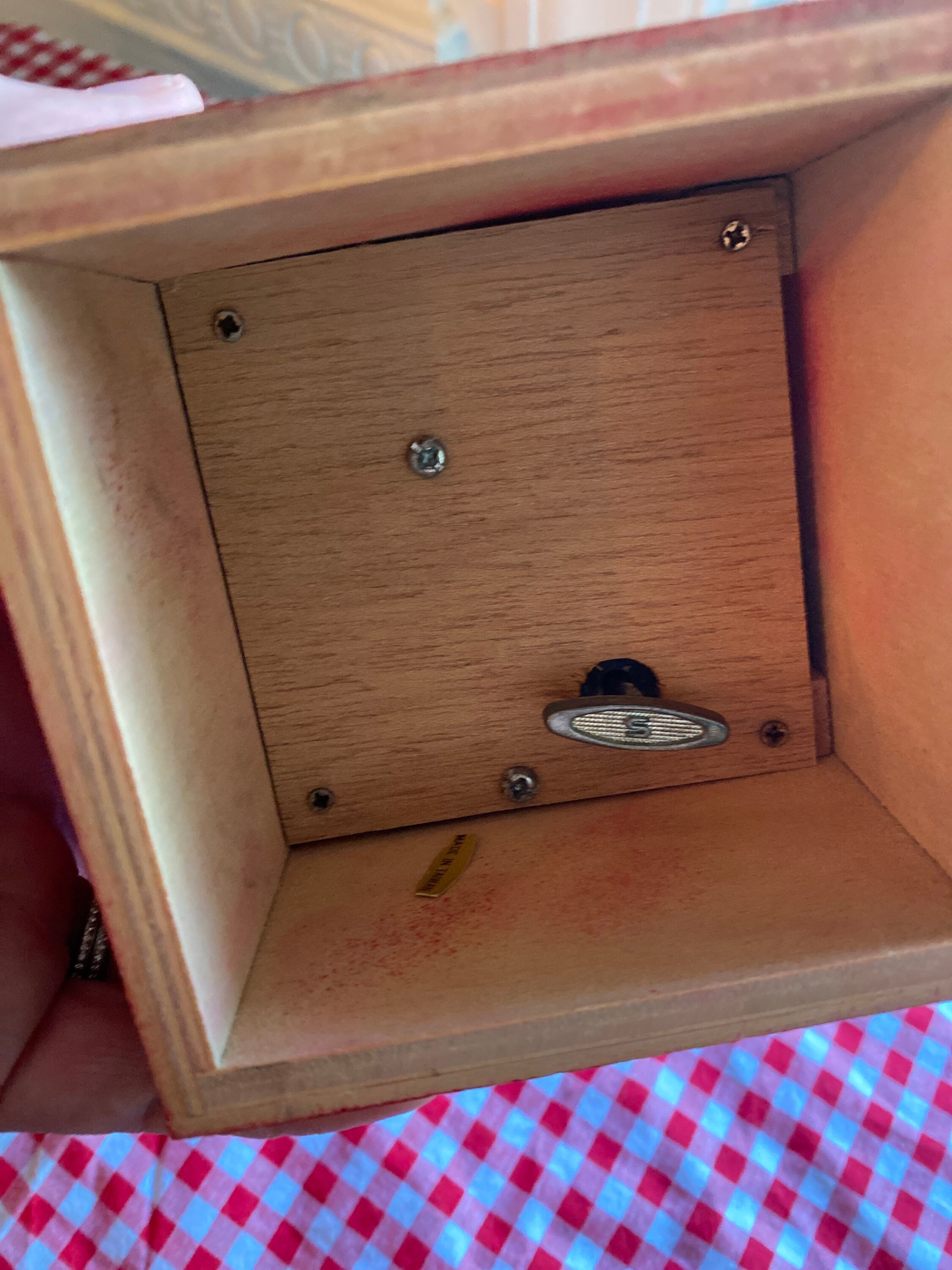 1970s Vintage Wooden Toy Box Christmas Ornament Music Box - Etsy
