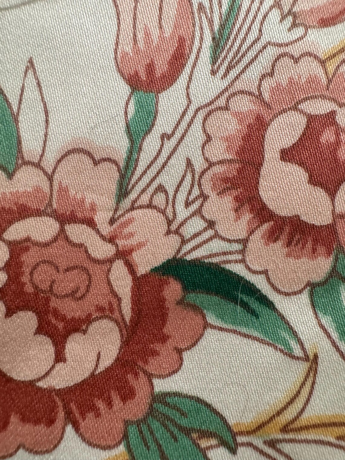 Vintage Designer Fabric by Jonelle Pattern Amelia - Etsy
