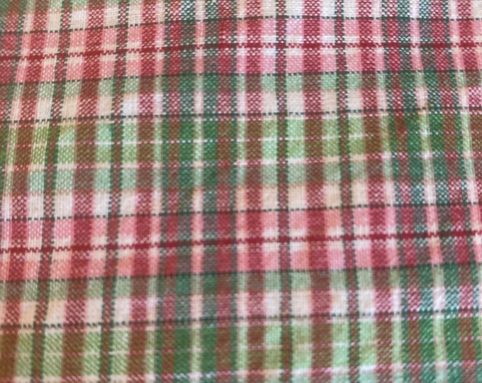 Vintage Waverly Fabric Remnant Pattern PIMLICO PLAID - Etsy