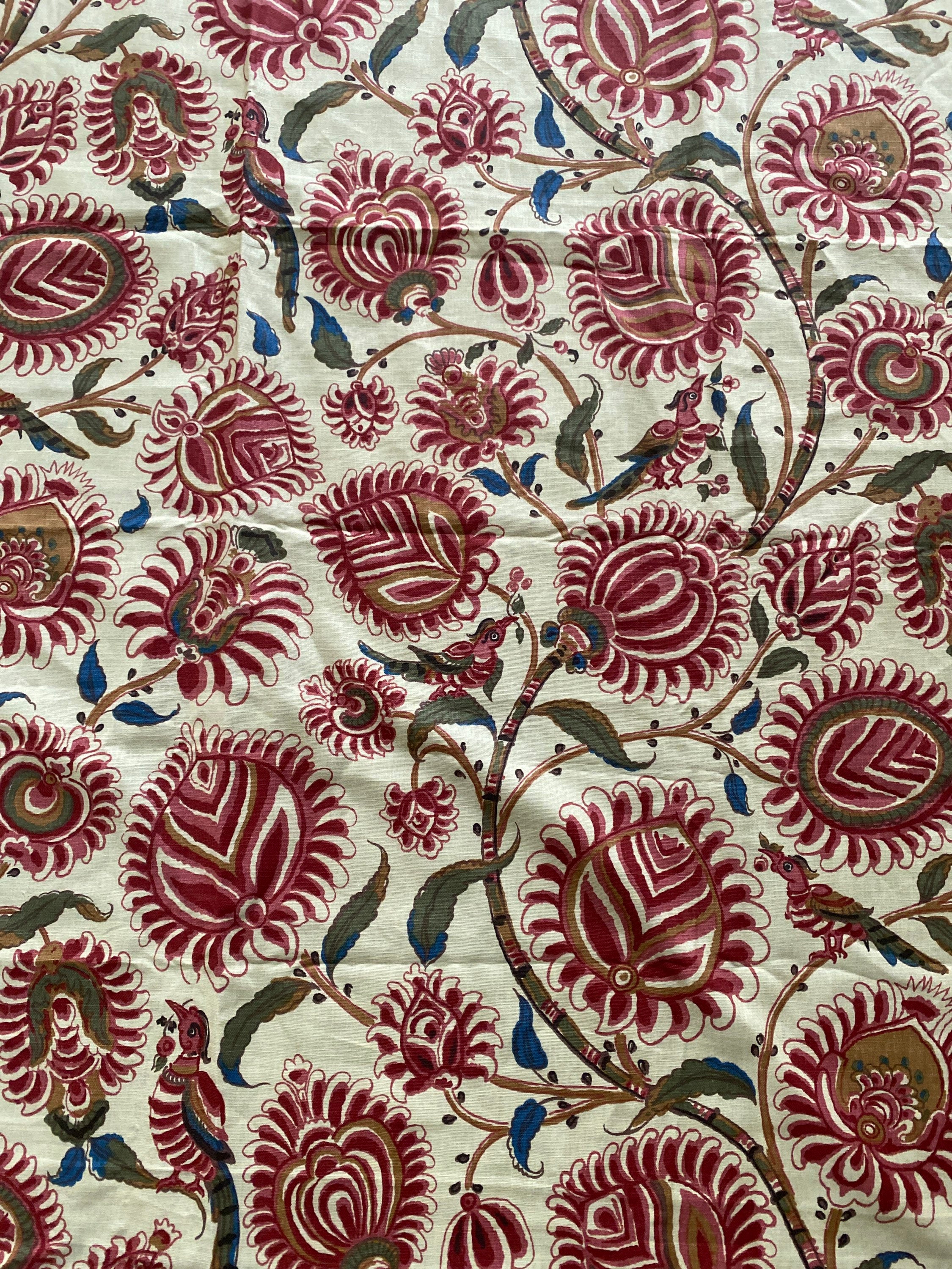 Vintage 1988 Bailey and Griffin Fabric Remnant. SALUR Designed by John ...