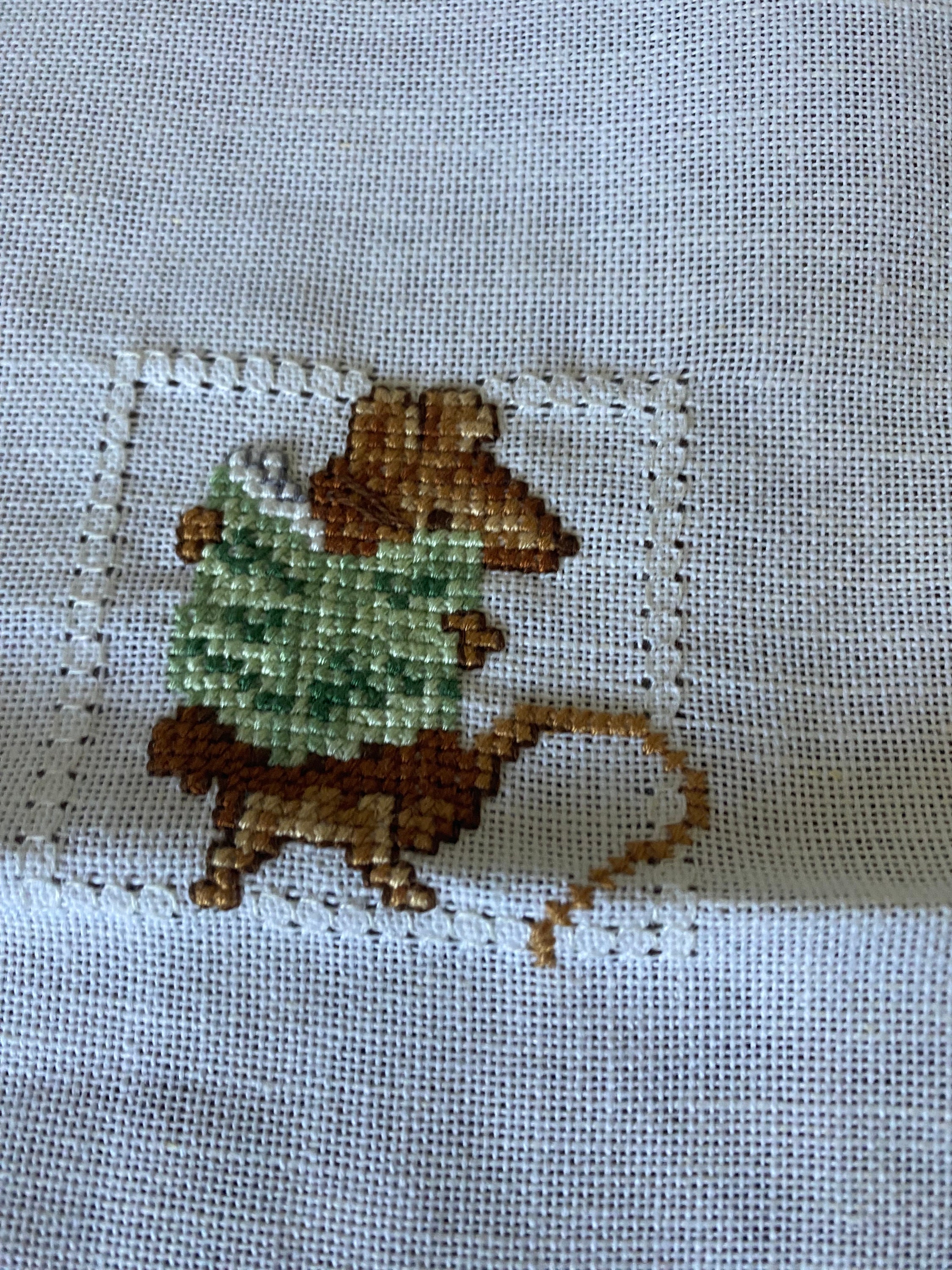 Vintage Peter Rabbit Cross-stitch Collage - Etsy