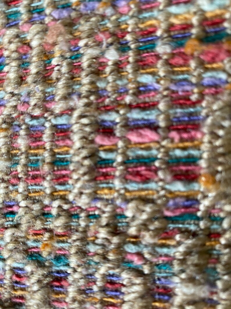 Designer Fabric Remnant Boucle Texture - Etsy