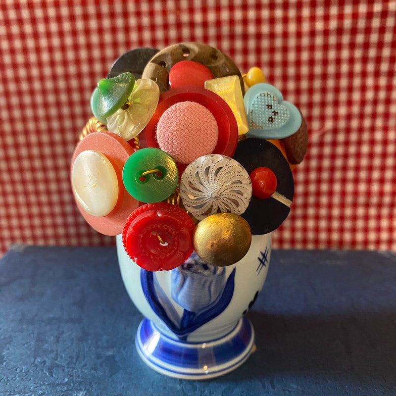 Button Bouquet - Etsy