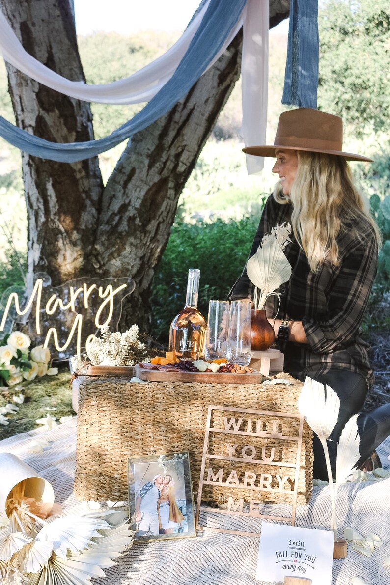 Marry Me Proposal Box - Etsy