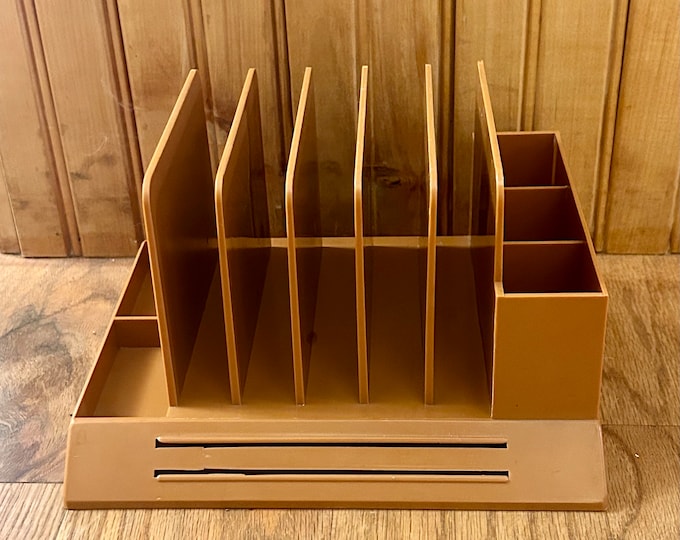 Vintage Max Klein V-87 Desk Organizer 1960s Max Klein Vintage Office ...