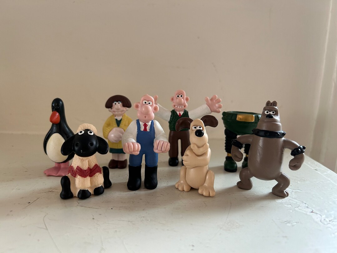 Wallace & Gromit Vintage Figures - Etsy