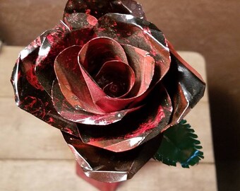Aluminum can flowers | Etsy