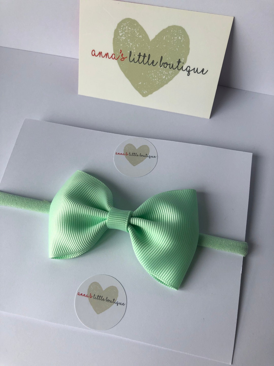 Girls Green 3 Nylon Danton Headband Suitable From Birth - Etsy