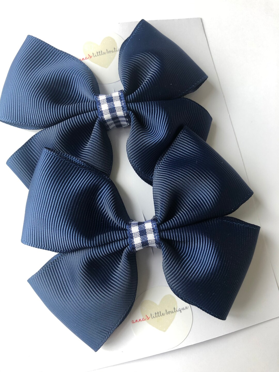 Marineblau, Königsblau, Burgunderrot, Rot, Lila, Grün Schulschleifen x2 ...