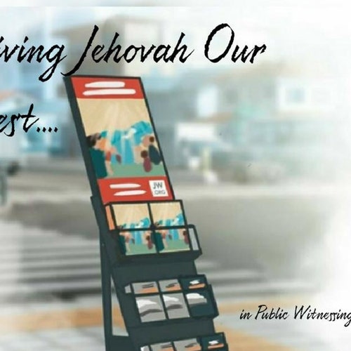 Thank You JW Cart Witnesssing Jehovah's Witness - Etsy