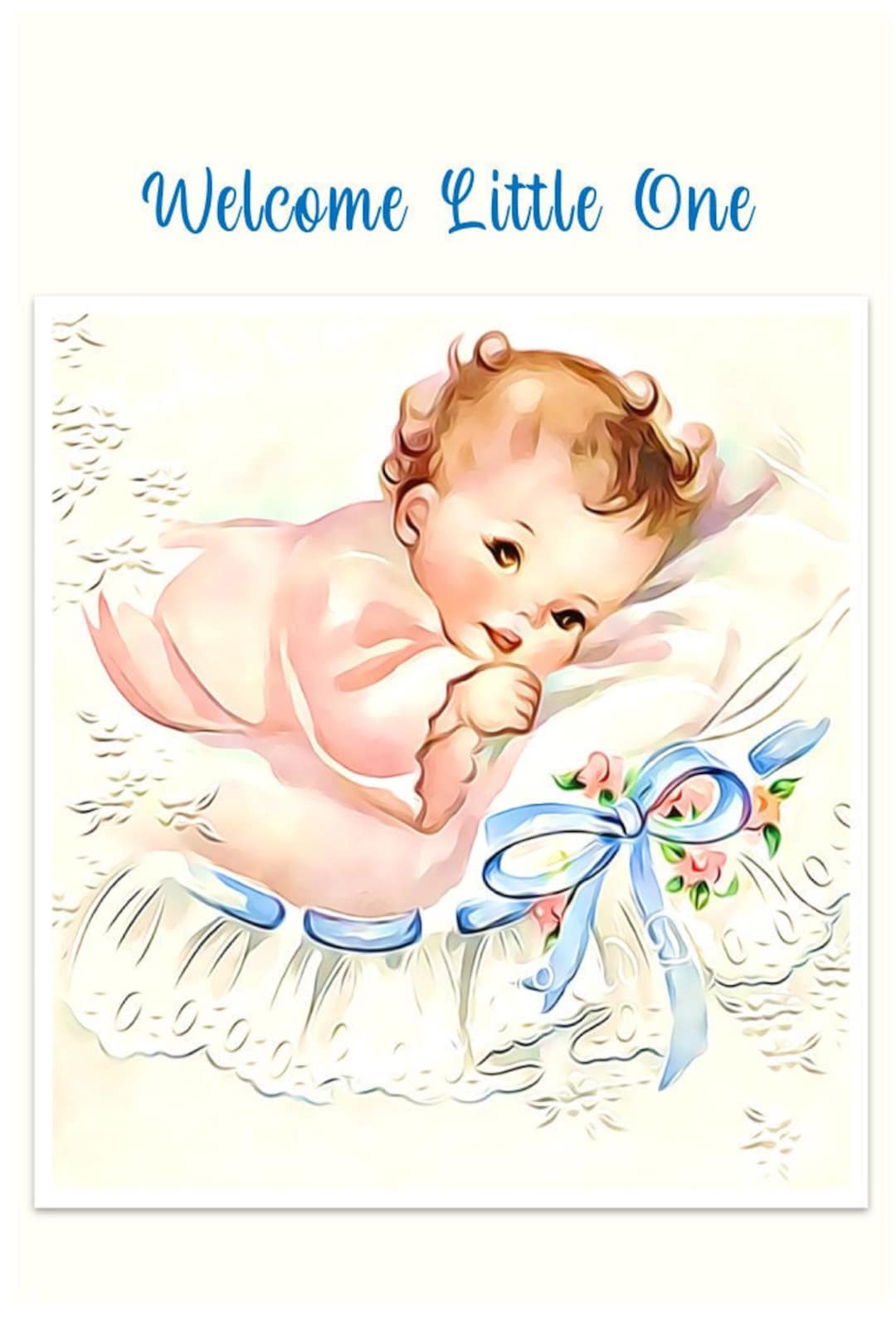 JW Baby Greeting Card - Etsy