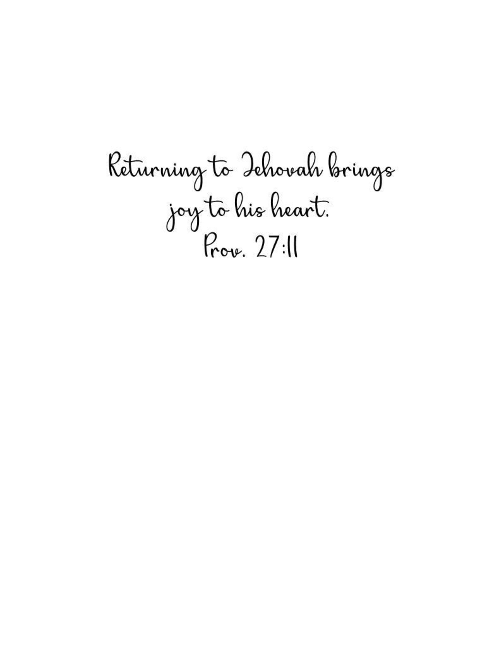 JW Welcome Home or Welcome Back Greeting Card - Etsy