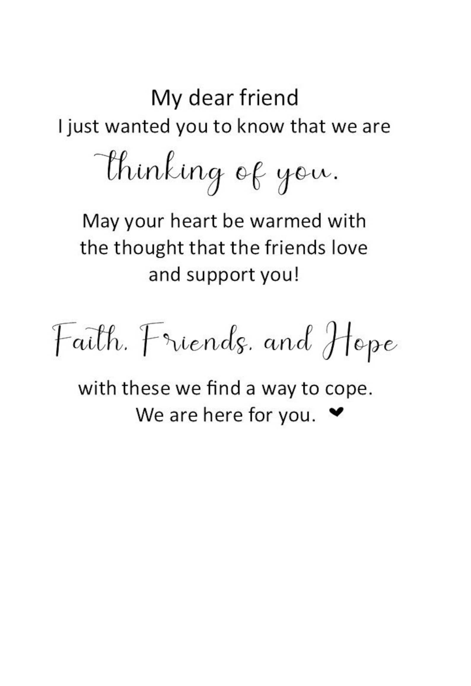 JW Get Well Greeting Card - Etsy