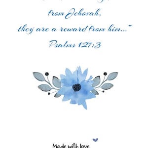 JW Baby Boy Greeting Card - Etsy