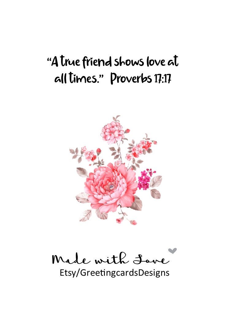 JW Friendship Greeting Card - Etsy