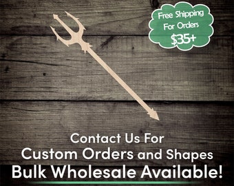Laser Cut Trident - Etsy